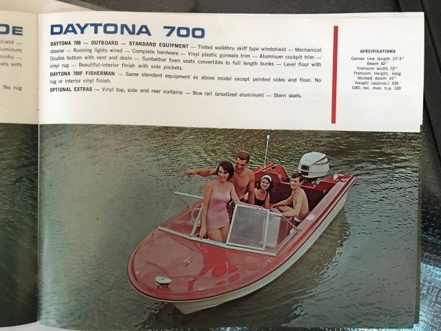 FiberGlassics® - Glassic Boat Gallery - 1967 Glassmaster Daytona 700
