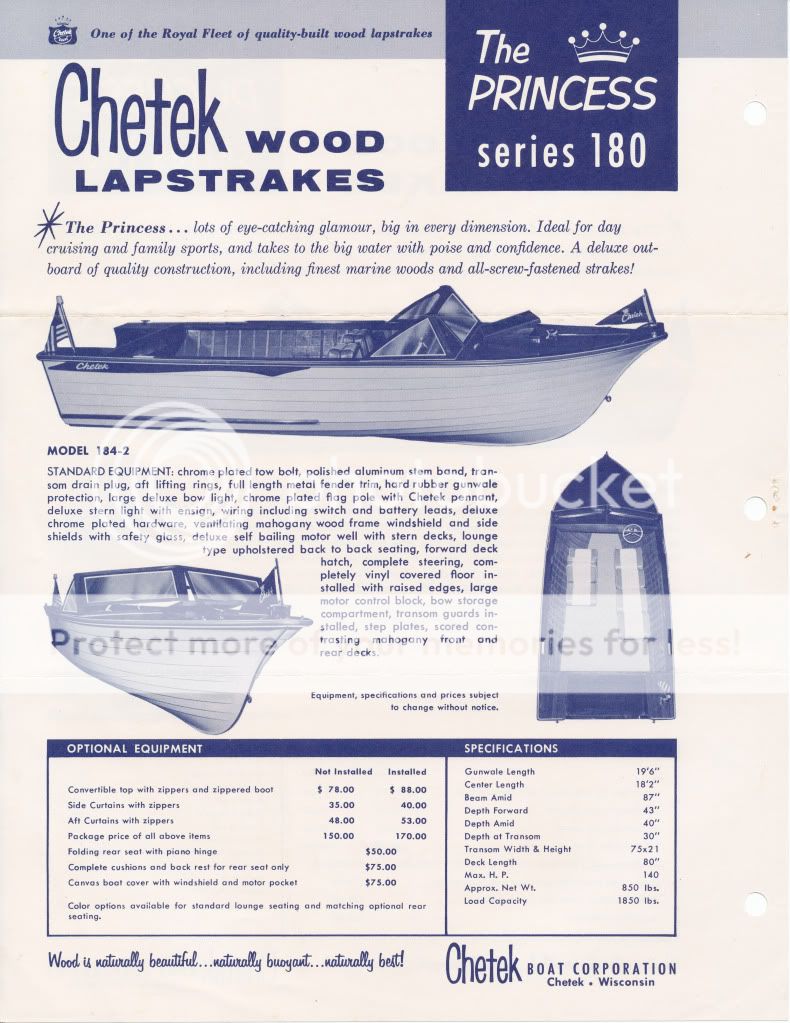 FiberGlassics® - 1960 Chetek Boat - FiberGlassics® Forums