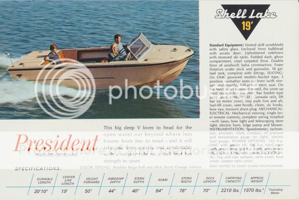 FiberGlassics® - 1968 Shell Lake Boats, Inc. - FiberGlassics® Forums