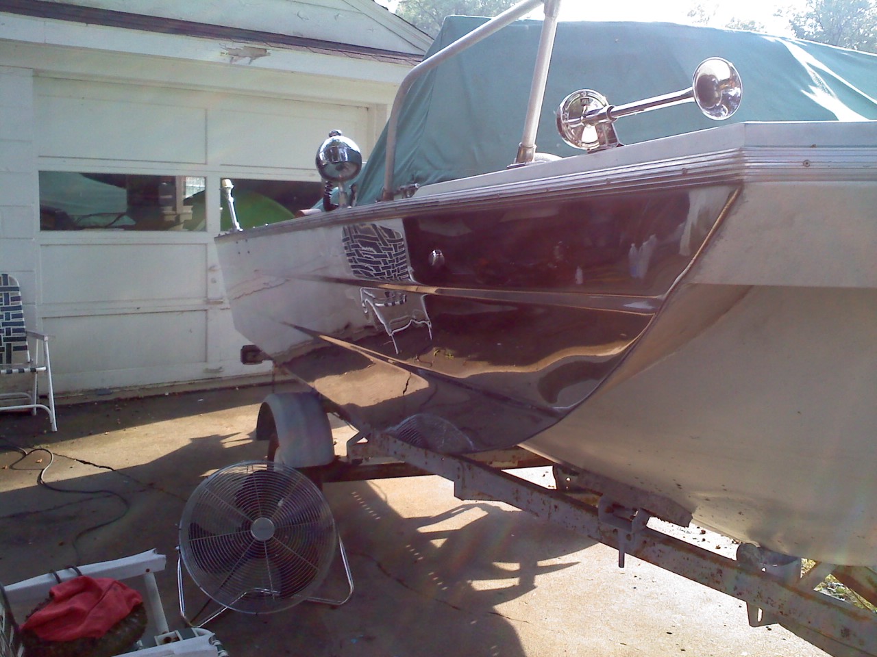 FiberGlassics® - 1966 Maritime - Welded Aluminum Cathedral Hull ...