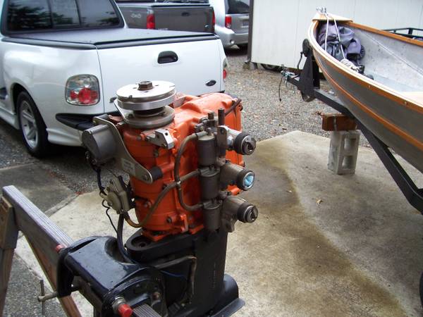 FiberGlassics® - 1960's VINTAGE CRESCENT 500cc RACING OUTBOARD ...