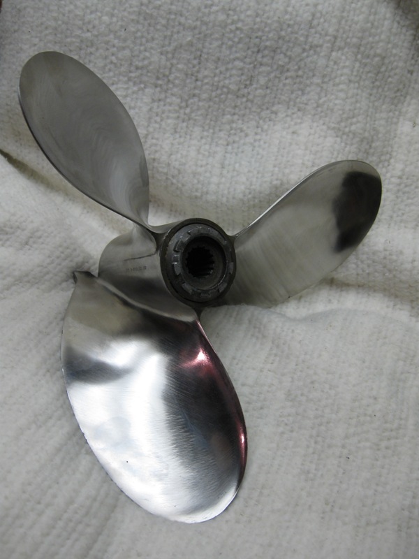 FiberGlassics® - Mercury Stainless Steel Chopper Prop - FiberGlassics ...