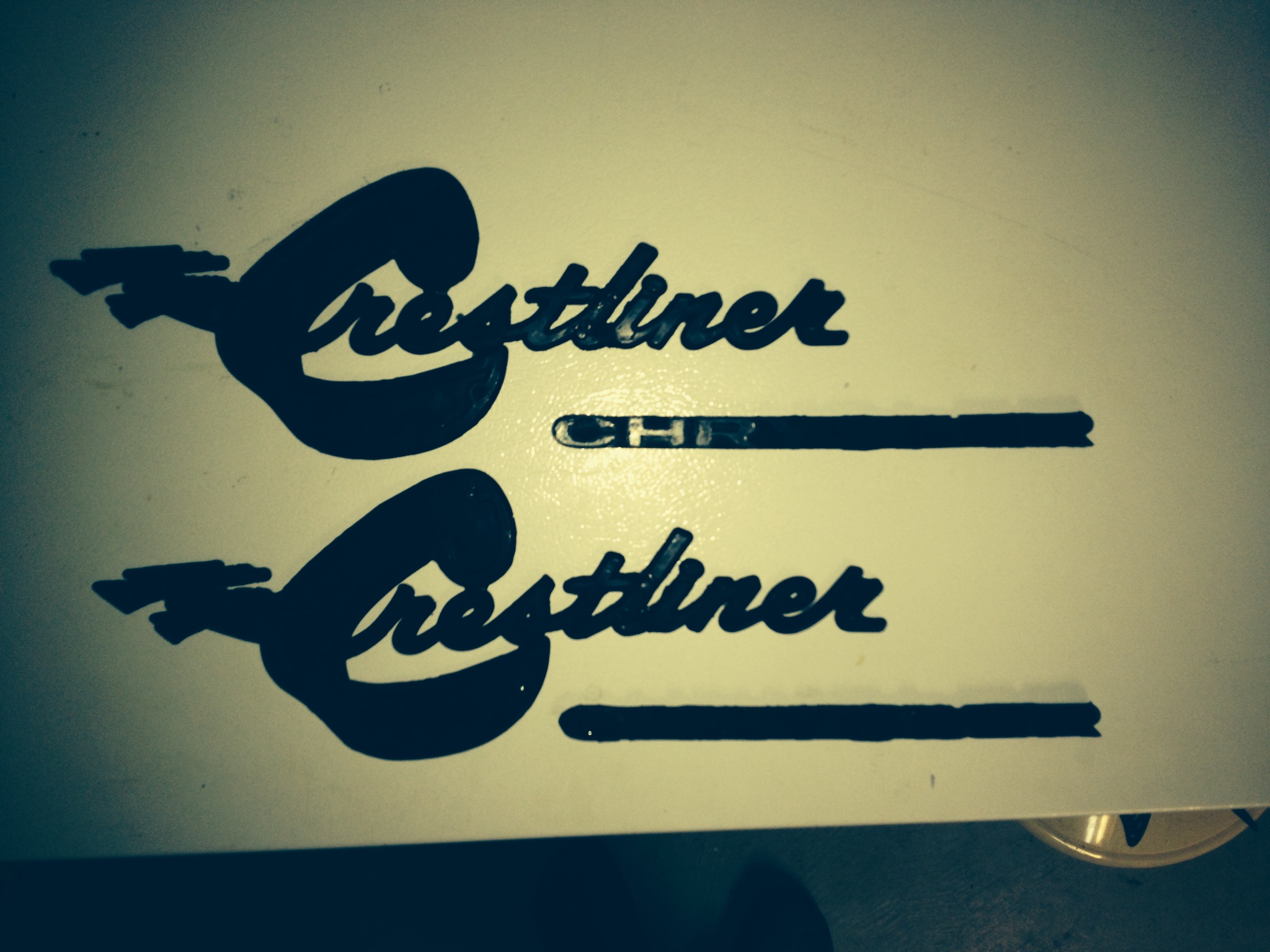 FiberGlassics® - Plastic Crestliner Emblem 60's era - FiberGlassics® Forums