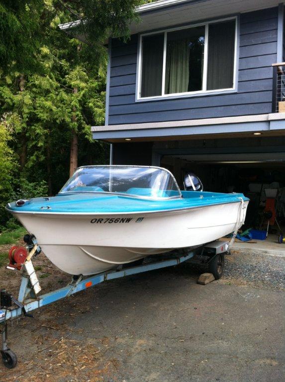 FiberGlassics® - My first boat - 1969 Fiberform Runabout ...