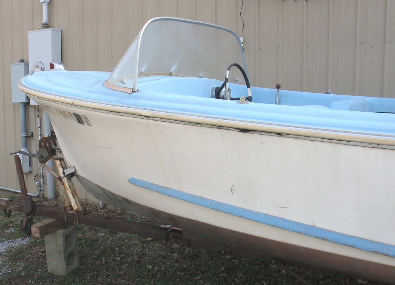 FiberGlassics® - EARLY Fiberglass Thompson Boat or ? Not Sure ...